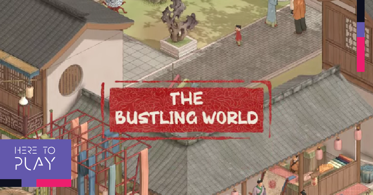 Ένας κόσμος γεμάτος ζωή σε περιμένει στο The Bustling World ...